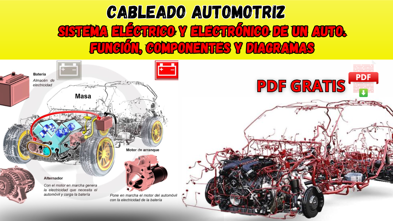 Sistema eléctrico y electrónico de un auto. Función, componentes y ...