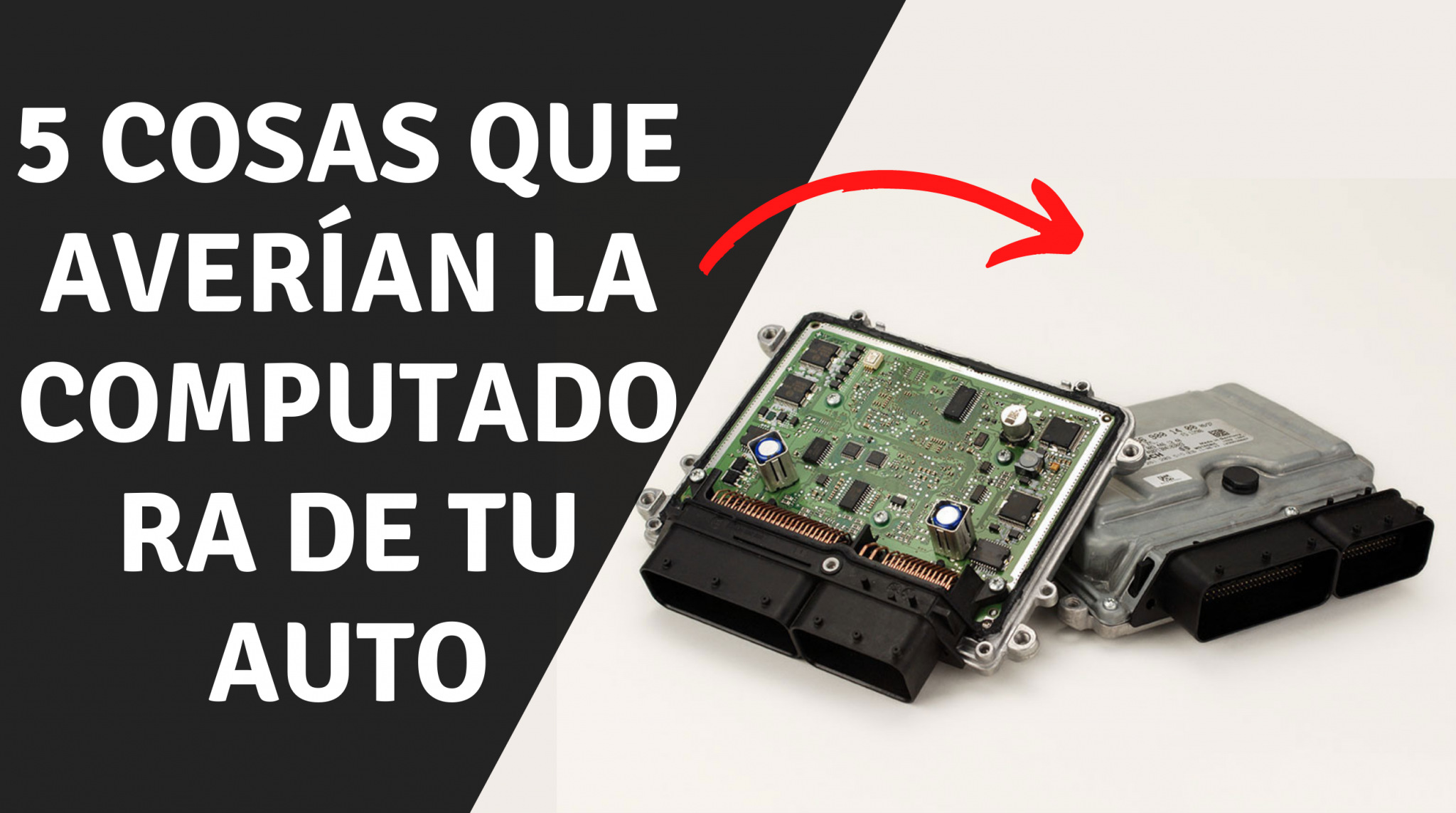 5 Cosas que averían la computadora de tu auto - Santiago Soluciones